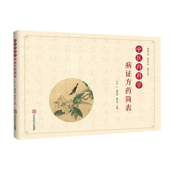 中医内科学病证方药简表