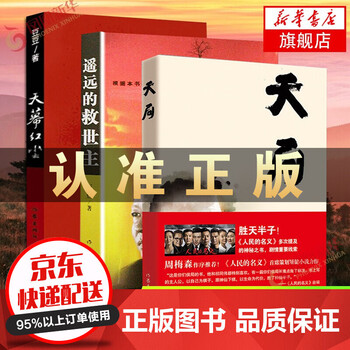 遥远的救世主+天局+新版天幕红尘全3册套装 豆豆矫健著 政治长篇小说改编电视剧天道 现当代文学随笔