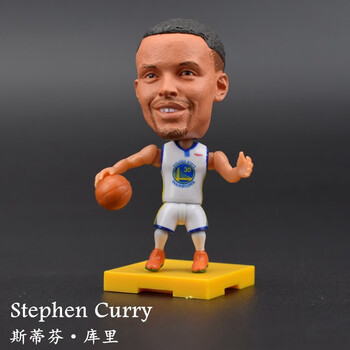 【全明星 球迷推荐】篮球库里詹姆斯科比手办人偶NBA公仔模型摆件周边男生生日礼物 杜兰特欧文麦迪韦德 库里