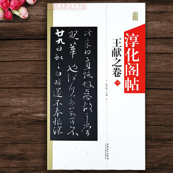 淳化阁帖王献之卷一 陆有珠编著 淳华阁法帖九毛笔草书字帖简体释文中国书法原碑临摹字帖 安徽美术出版社