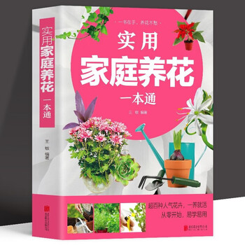 正版 实用家庭养花一本通 彩图详解 花卉养护知识 养花教程花卉知识介绍种植栽培修剪指导繁殖法书籍鲜花品种介绍养护知识书