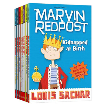 Marvin Redpost 英文原版小说 麻烦精马文7册套装