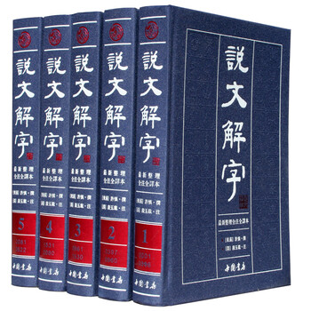 说文解字 全注全译本 文白对照版繁体版 许慎著段玉裁注 套装全5册
