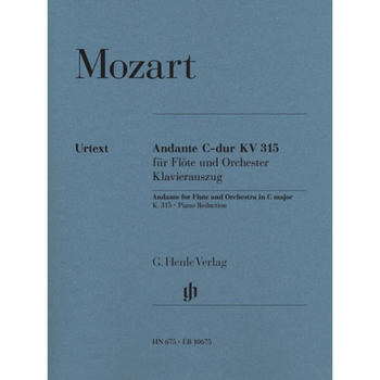 亨乐原版 莫扎特 C大调行板KV315 Mozart Andante C-dur KV HN675