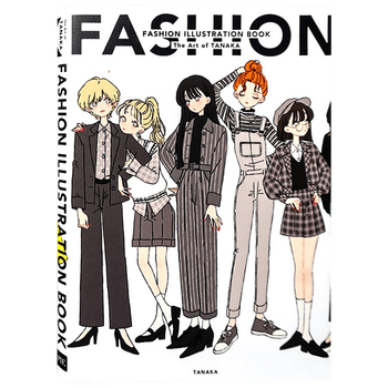 FASHION时尚插图手册 たなかTanaka画师插画集 了解日本流行趋势 PIE出版 日文原版现货