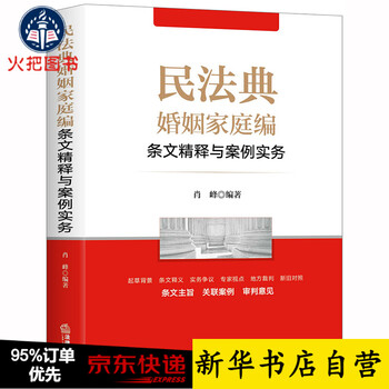 民法典婚姻家庭编条文精释与案例实务