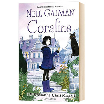 Coraline 英文原版小说 鬼妈妈 英文版 青少年读物 Neil Gaiman 尼尔盖曼 进口原