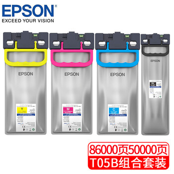 【爱普生T05B】爱普生（EPSON）原装T05B 套装墨袋墨盒适用WF-C878Ra/WF-C879Ra打印机墨水【行情 报价 价格 评测】-京东