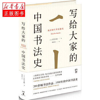 写给大家的中国书法史 石川九杨   傅彦瑶 湖南美术出版社新华书店正版图书