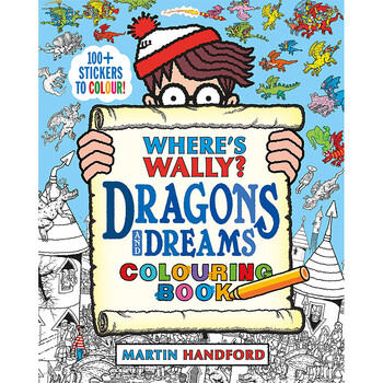 现货Where's Wally? Dragons and Dreams Colouring