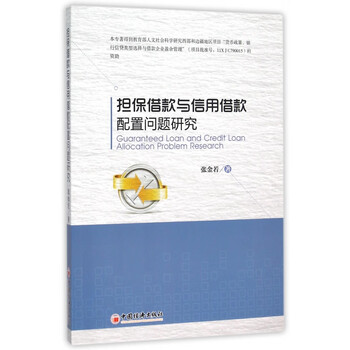 担保借款与信用借款配置问题研究