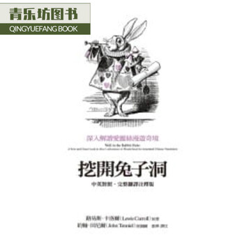 在途 原版进口书 刘易斯．卡洛尔，约翰．坦尼尔挖开兔子洞：深入解读艾丽斯漫游奇境远流