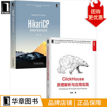 ClickHouse原理解析与应用实践+HikariCP数据库连接池实战(2册)8070604