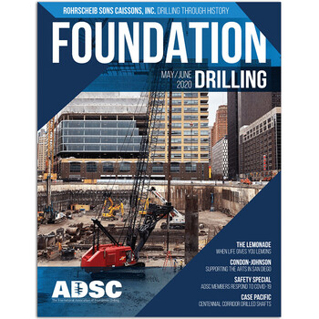 【单期可选】Foundation Drilling 2020/21年月合刊 美国基础钻探行业杂志 2020年5/6月合刊