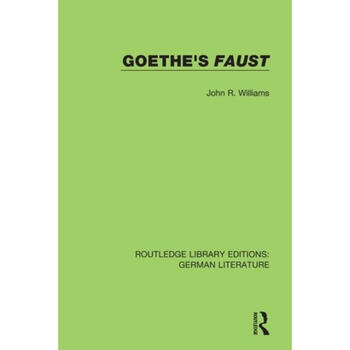 GOETHE'S FAUST (RLE, GERMAN LITERAT