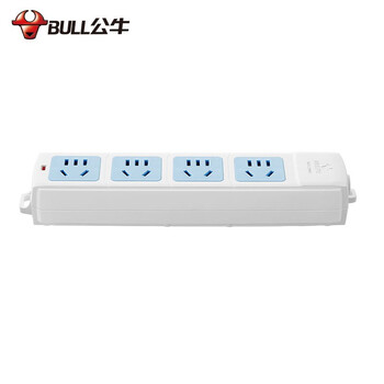 【公牛GN-412K/413K/414/414K/415/415K】公牛（BULL）GN-414座10A接线板排插拖线板电源接线板【行情 报价 价格 评测】-京东