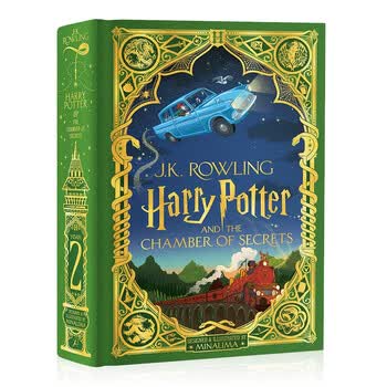 哈利波特与密室 2021年新版 精装互动书 MinaLima工作室设计制作 英文原版 Harry Potter and the Chamber of Secrets 英版