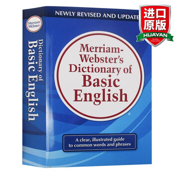 【瑕疵书】Merriam-Webster's Dictionary of Basic English 英文原版