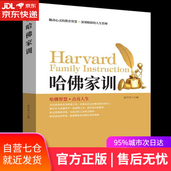 【正版图书】哈佛家训 夏中祥 团结出版社