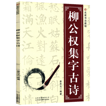 书法字帖 名家书法教程  柳公权集字古诗