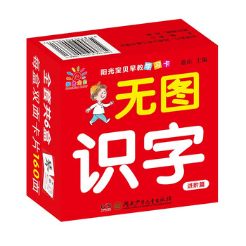 阳光宝贝早教学习卡——无图识字 进阶篇