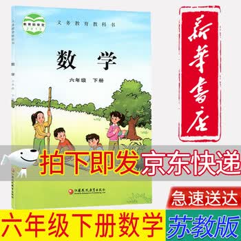 【新华书店正版】2022小学苏教版6六年级下册数学六6年级下册数学课本六6下数学书教材教科书江苏教育出版