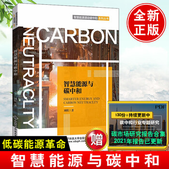 正版 智慧能源与碳中和 刘琪 智慧能源发展智慧能源系统构成智慧能源体系碳达峰碳中和碳排放权交易绿色低碳能源碳中和经济书籍