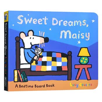 小鼠波波甜美的梦 英文原版绘本 Sweet Dreams Maisy 儿童英语启蒙纸板书 睡前晚安故