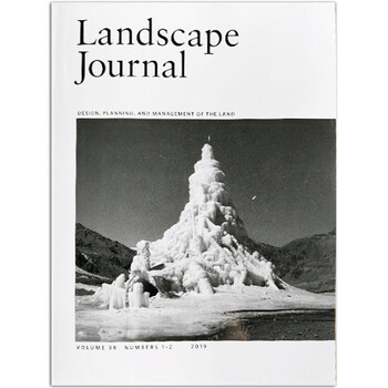 【单期可选】Landscape Journal vol.37 2018/19/20年 美国景观设计杂 2019年1月刊