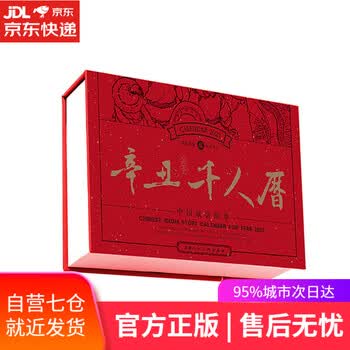 【正版图书】辛丑·千人历  上海人民美术出版社