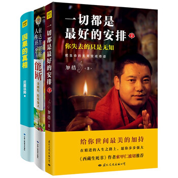 舒缓身心压力套装：因果的真相+能断+一切都是最好的安排（套装共3册）