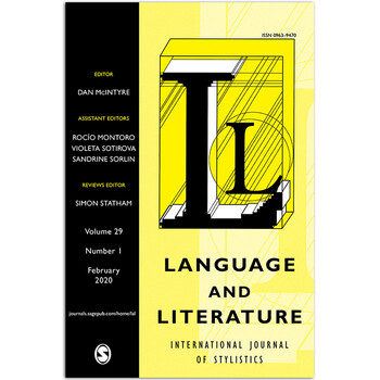 【单期可选】Language and Literature Vol.30.1 英国语言学与文学杂志 2021年第1期