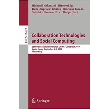Collaboration Technologies and Social Computing:
