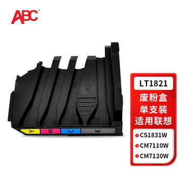 【ABCLT1821】ABC适用联想CM7110W粉盒7120w CS1821 1821W 1831W含芯片彩色打印机 联想LT1821废粉盒【行情 报价 价格 评测】-京东