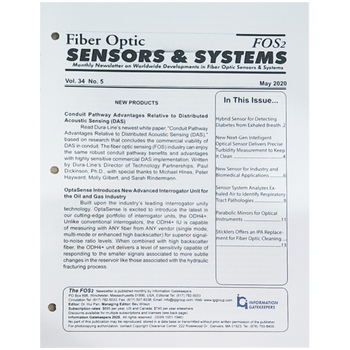 【单期可选】Fiber Optic Sensors&Systems Newsletter Vol.3 2020年3月刊