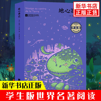 地心游记 学生版 学生课外阅读 书籍 文学名家名作 初中生 阅读文学名作