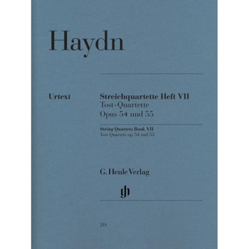 亨乐原版 海顿弦乐四重奏卷七 op 54 55 Haydn String Quartet HN211
