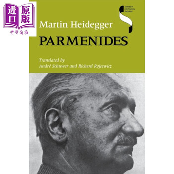 巴门尼德 海德格尔 英文原版 Parmenides Martin Heidegger 古希腊哲学