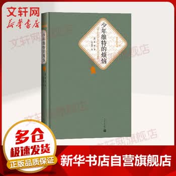 少年维特的烦恼 名著名译丛书 人民文学出版社