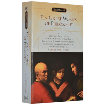 十部优秀哲学名著 Ten Great Works of Philosophy 英文原版文学名著 柏拉图 英文版进口哲学书籍