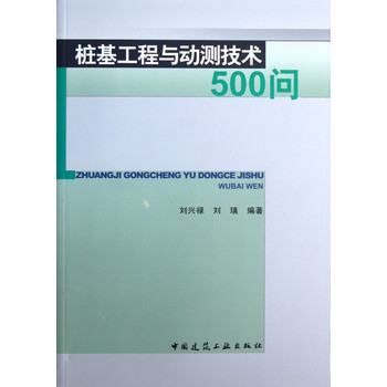 桩基工程与动测技术500问