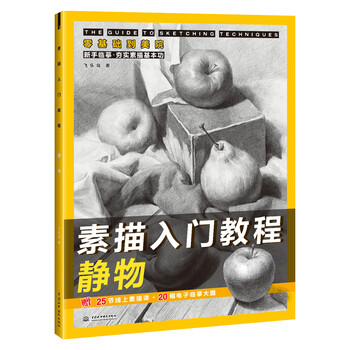 正版 素描入门教程 静物 初学者对结构透视光影质感等写实绘画知识进行归纳分析与学习书 绘画技巧