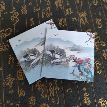 【400张】好看的折纸彩纸正方形古风材料中国风新古典印花儿童制作千纸鹤爱心手工飞机专用纸diy复古折叠纸 江南折纸约400张