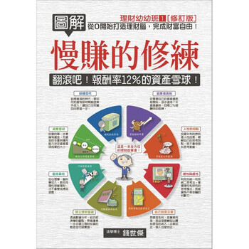 台版 图解慢赚的修练 翻滚吧 报酬率12%的资产雪球商业理财培养投资思考力财经企管书