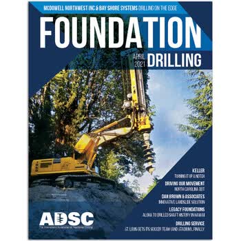 【单期可选】Foundation Drilling 2020/21年月合刊 美国基础钻探行业杂志 2021年4月刊