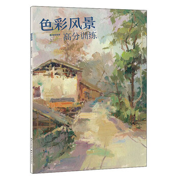 色彩风景高分训练2020国美格调闫晓曼基础入门临摹范本美院派写生范画技法训练绘画美术教程教材水粉画册