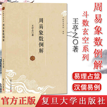 周易象数例解 王亭之 玄学书籍 中国哲学 斗数玄空系列 入门书籍 复旦大学出版社 978