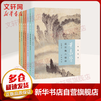 叶嘉莹说初盛唐诗+说陶渊明+中晚唐诗+说诗讲稿+说汉魏六朝诗+说杜甫诗+说阮籍咏怀诗系列全7册