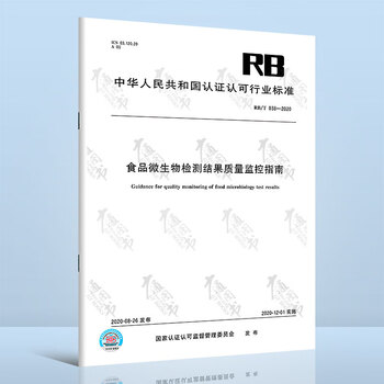 RB/T 038-2020食品微生物检测结果质量监控指南