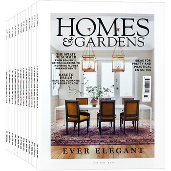 英国HOMES & GARDENS杂志 订购2022年 E89 英国 住宅 家居 室内空间设计杂志